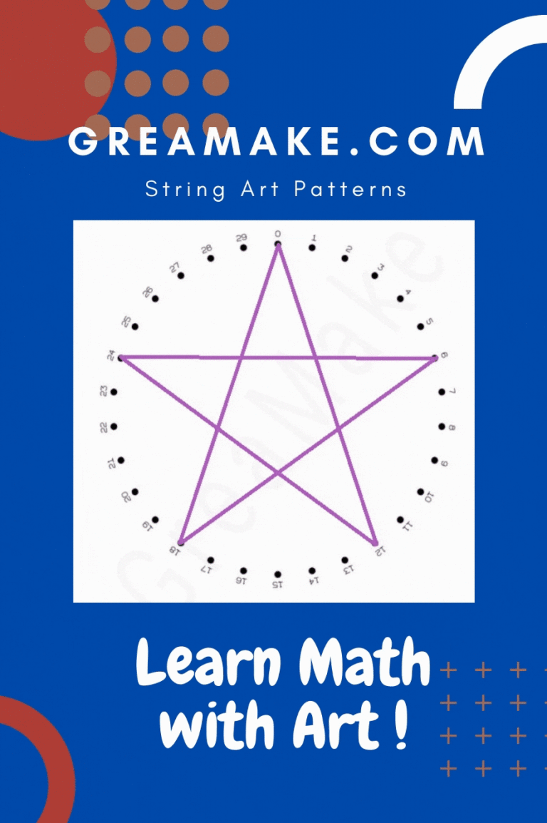 How to do string art without nails - GreaMake