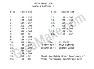 String Art - GreaMake